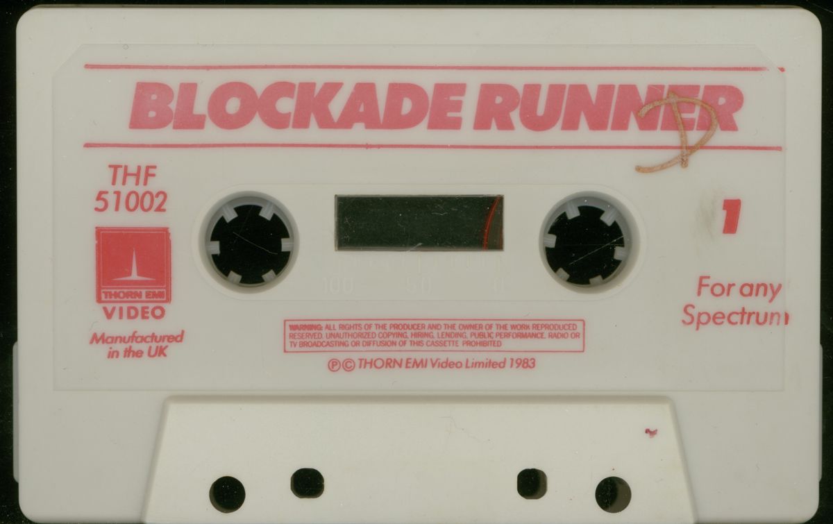 Blockade Runner cover or packaging material - MobyGames