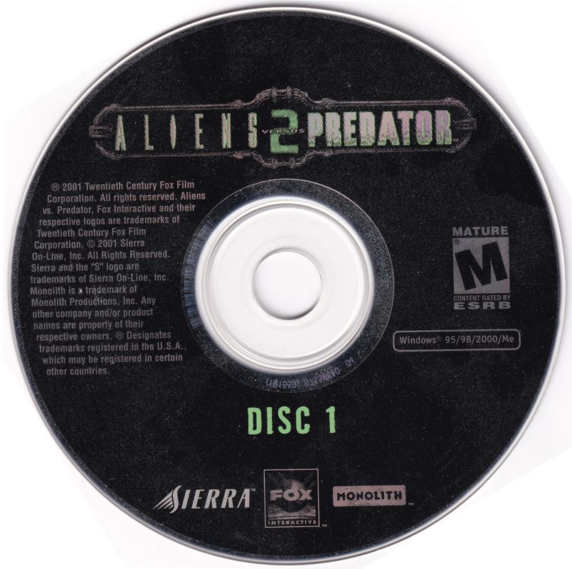 Aliens Versus Predator 2: Gold Edition cover or packaging material ...