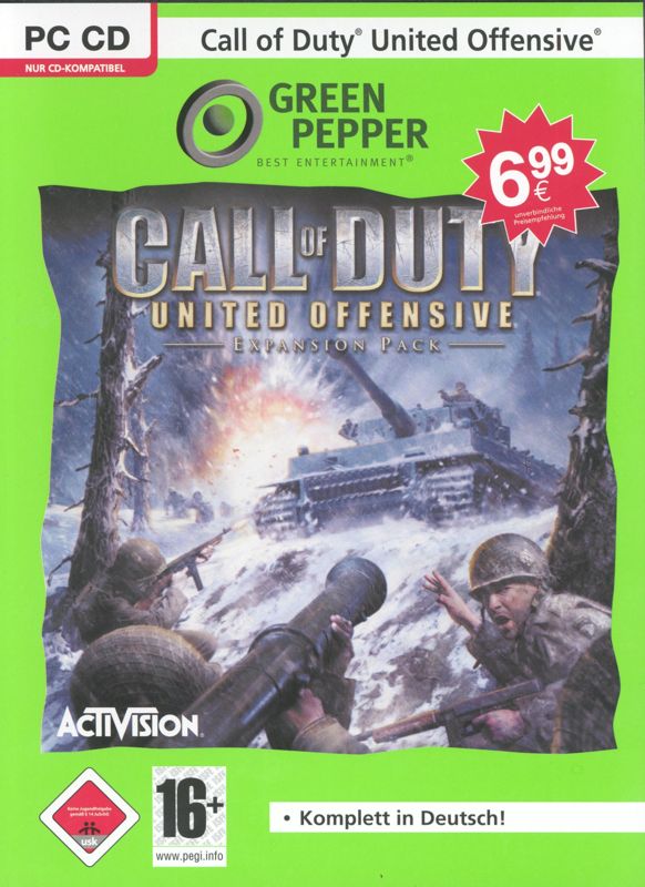Call of Duty: United Offensive cover or packaging material - MobyGames