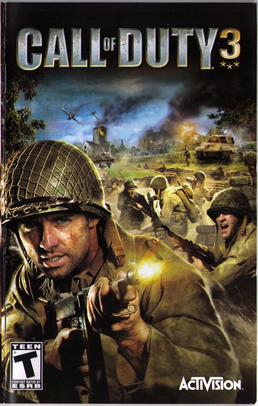 Call of Duty 3 cover or packaging material - MobyGames