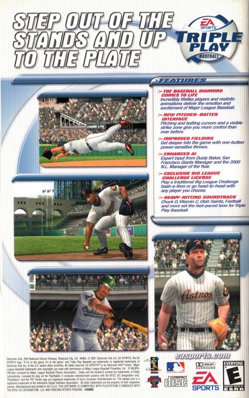 Tiger Woods PGA Tour 2001 cover or packaging material - MobyGames