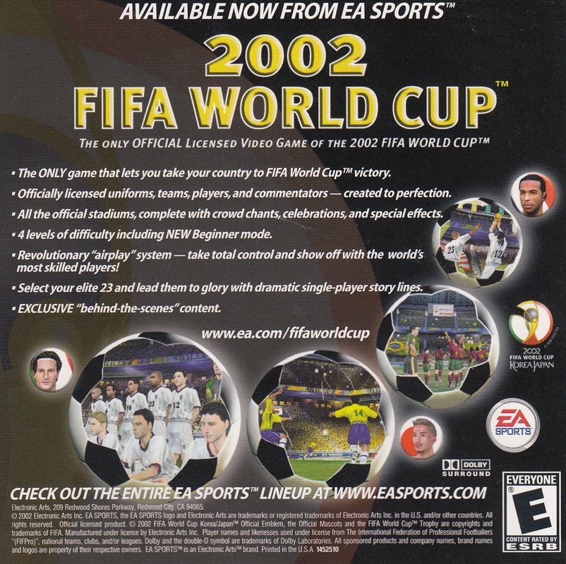 F1 2002 cover or packaging material - MobyGames