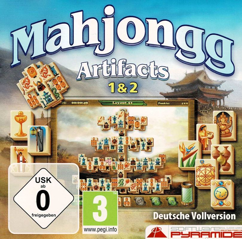 Mahjongg Artifacts 1 & 2 promo art, ads, magazines advertisements ...