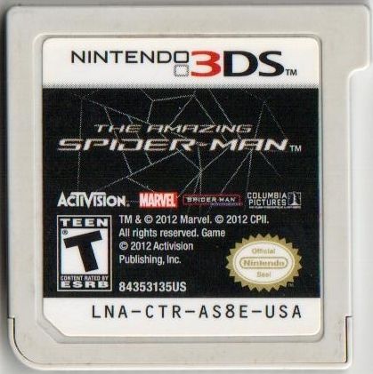 The Amazing Spider-Man cover or packaging material - MobyGames