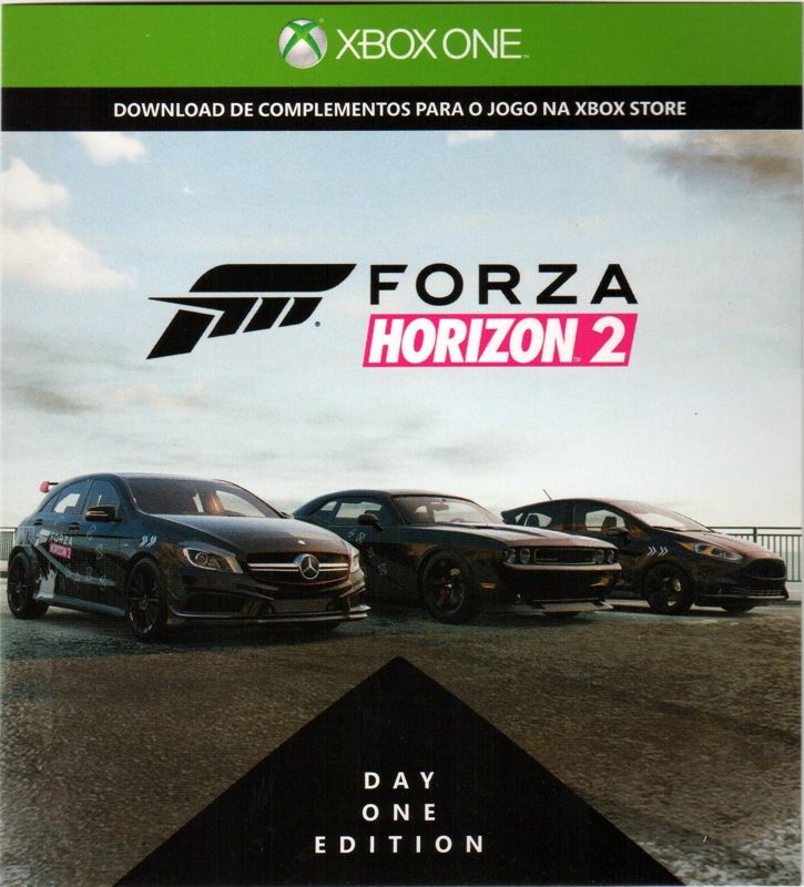 Forza Horizon 2 (Day One Edition) cover or packaging material - MobyGames