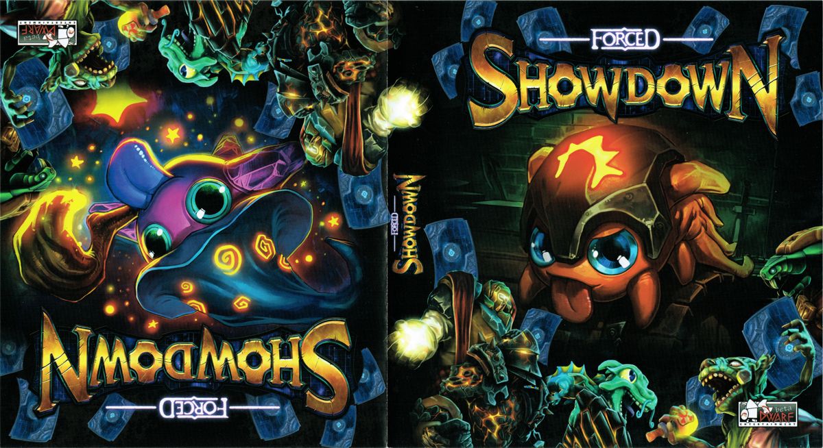 Forced: Showdown - First Edition cover or packaging material - MobyGames
