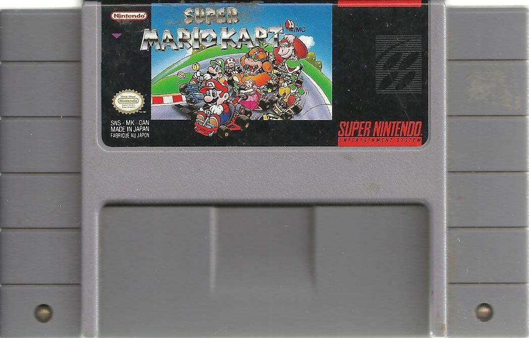 Super Mario Kart cover or packaging material - MobyGames