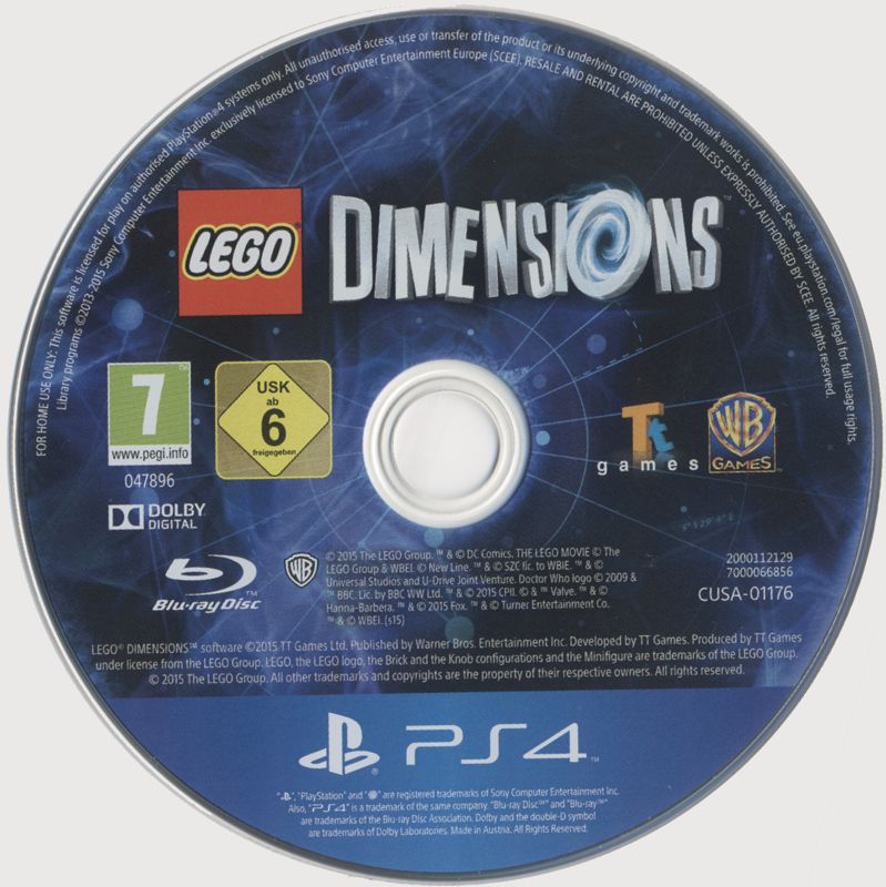 LEGO Dimensions cover or packaging material - MobyGames