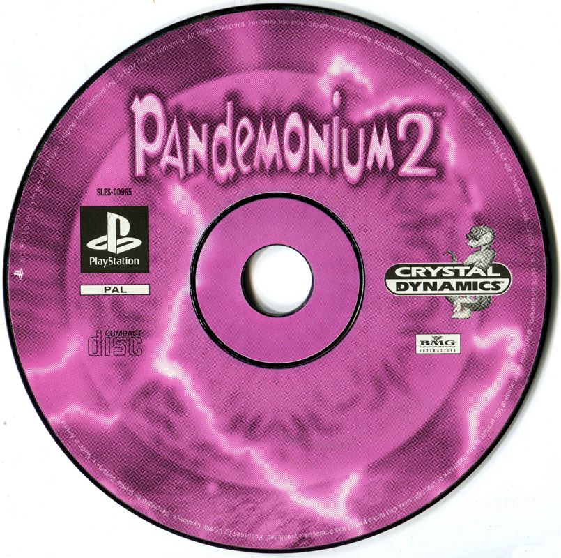 Pandemonium 2 cover or packaging material - MobyGames