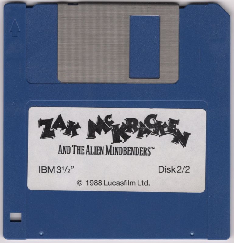 Zak McKracken and the Alien Mindbenders cover or packaging material ...