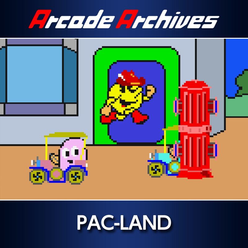 Pac-Land cover or packaging material - MobyGames