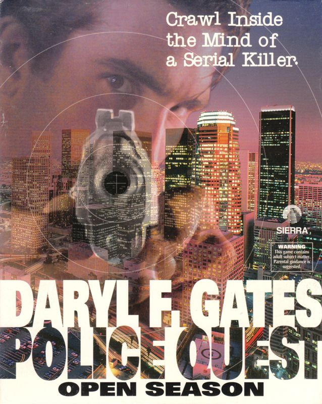 Daryl F. Gates Police Quest: Open Season promo art, ads, magazines ...