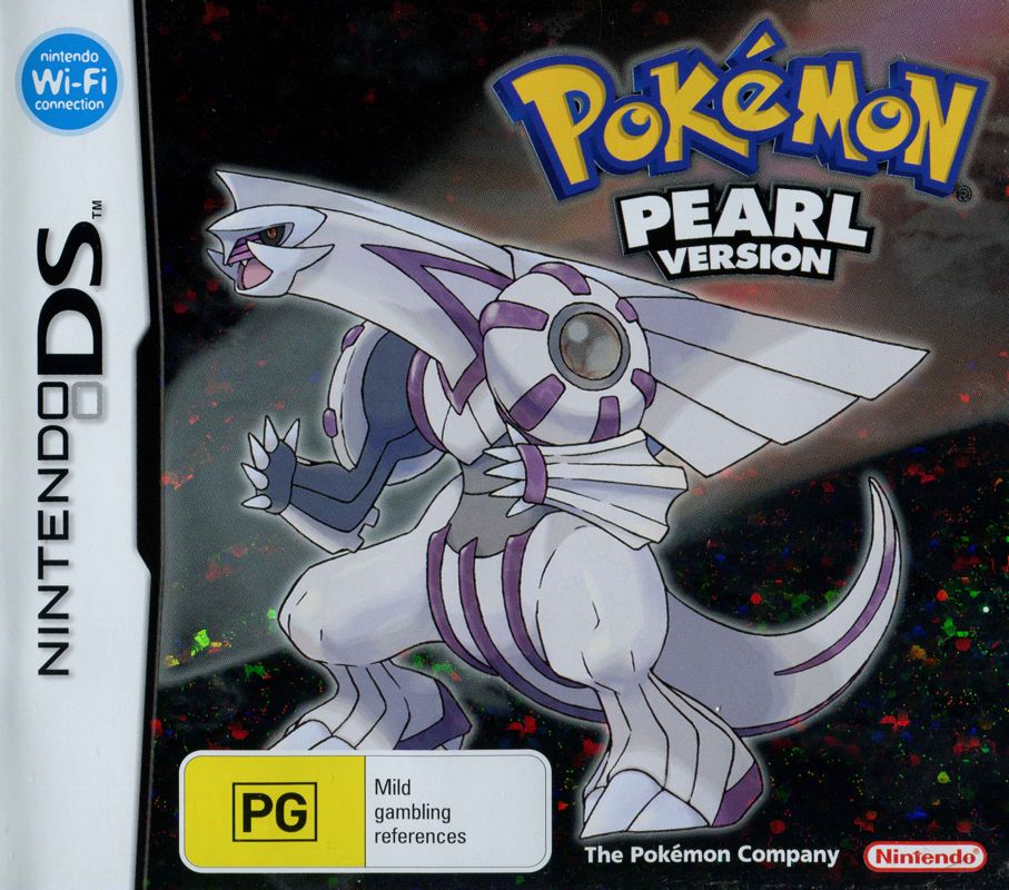 Pokémon Pearl Version cover or packaging material - MobyGames