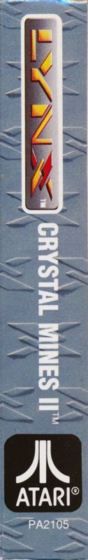 Crystal Mines II cover or packaging material - MobyGames