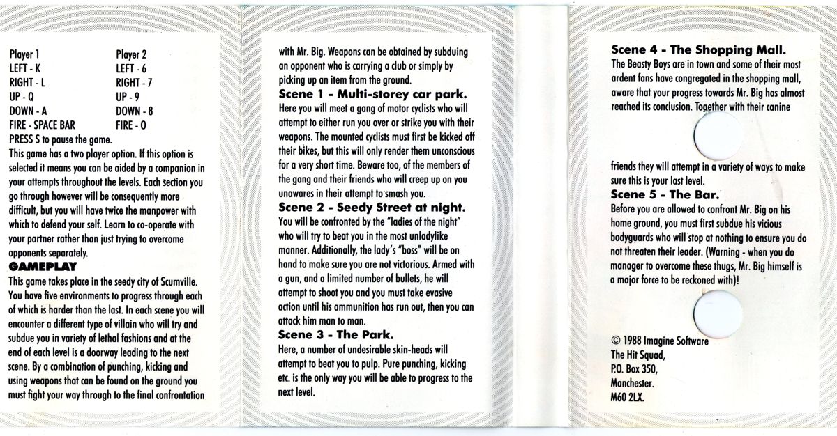 Target: Renegade cover or packaging material - MobyGames