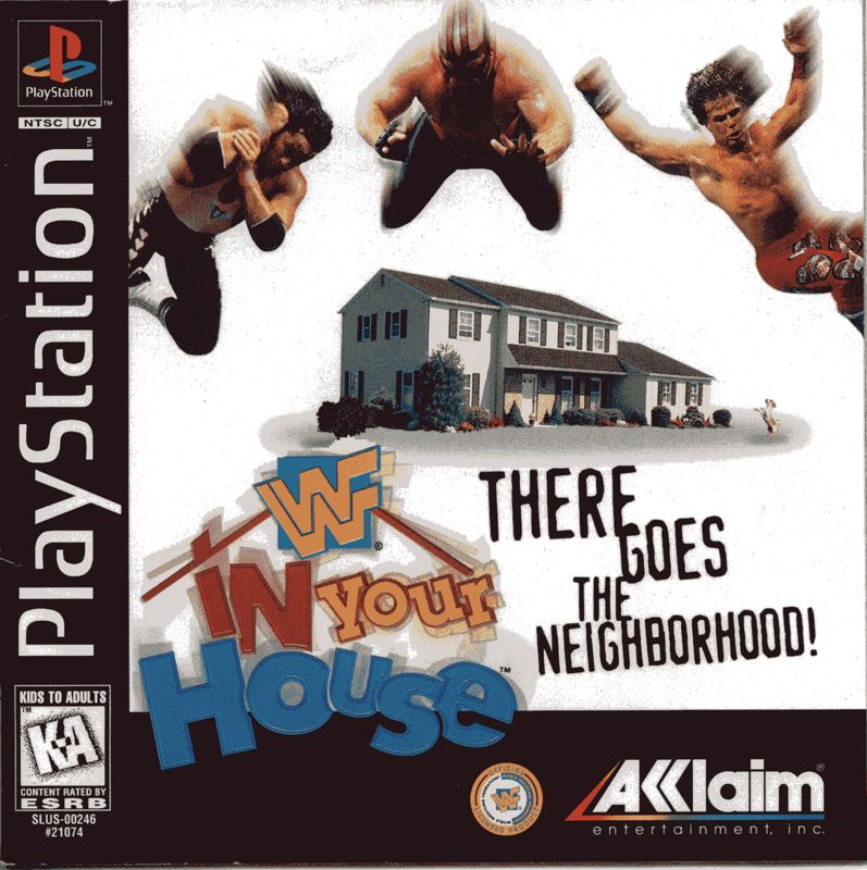 WWF in Your House cover or packaging material - MobyGames