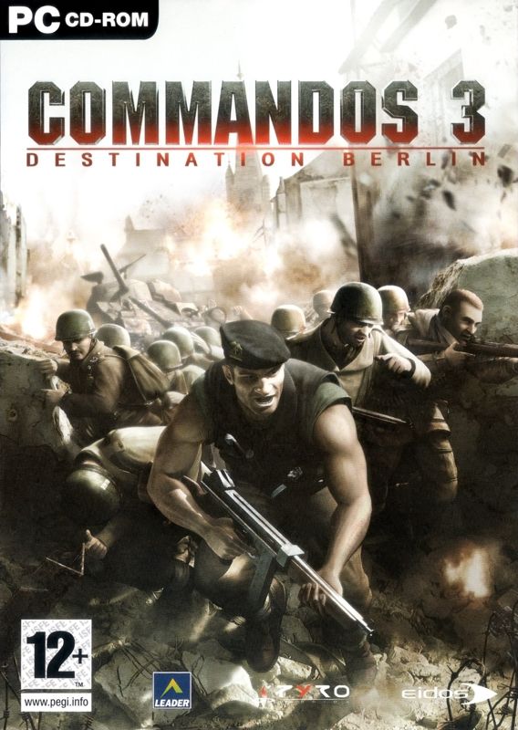 Commandos 3: Destination Berlin cover or packaging material - MobyGames