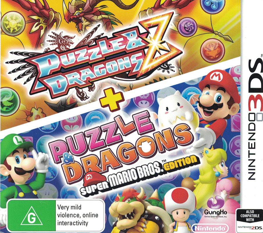 Puzzle & Dragons Z + Puzzle & Dragons: Super Mario Bros. Edition cover ...