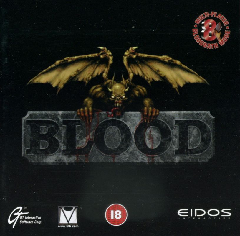 Blood cover or packaging material - MobyGames