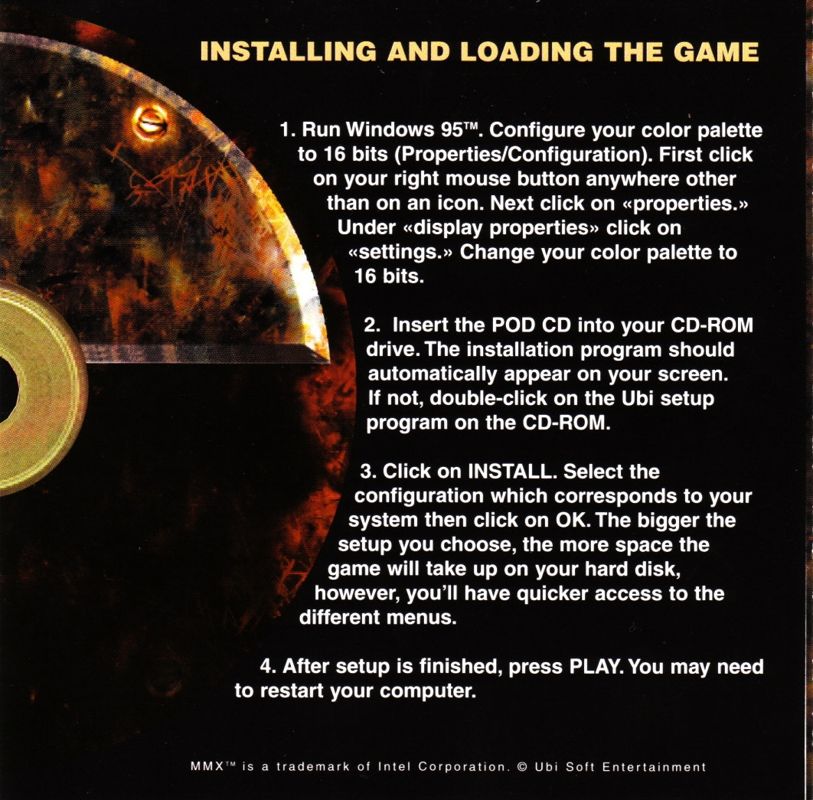 POD cover or packaging material - MobyGames