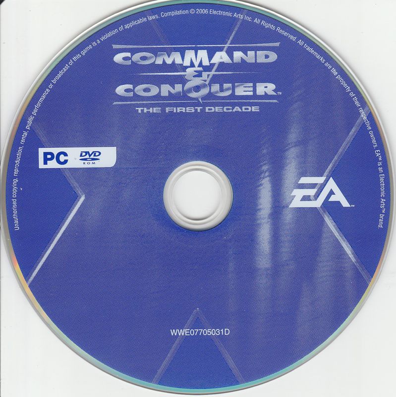 Command & Conquer: The First Decade cover or packaging material - MobyGames