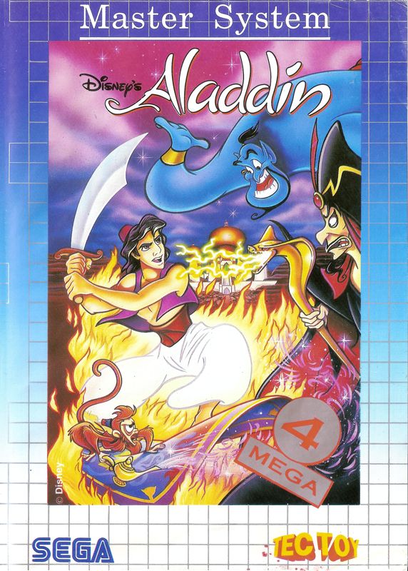 Disney's Aladdin cover or packaging material - MobyGames