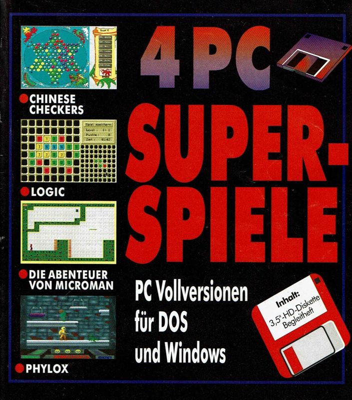 4 PC Super-Spiele cover or packaging material - MobyGames