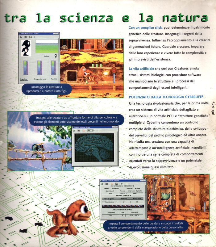 Creatures cover or packaging material - MobyGames