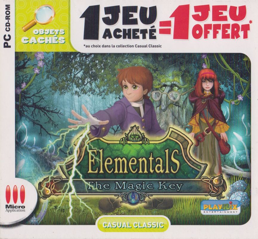 Elementals: The Magic Key cover or packaging material - MobyGames