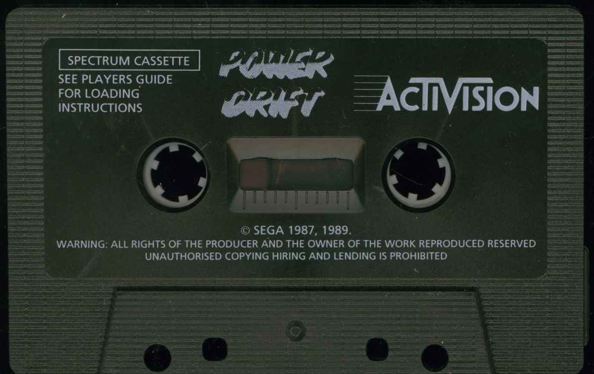 Power Drift cover or packaging material - MobyGames