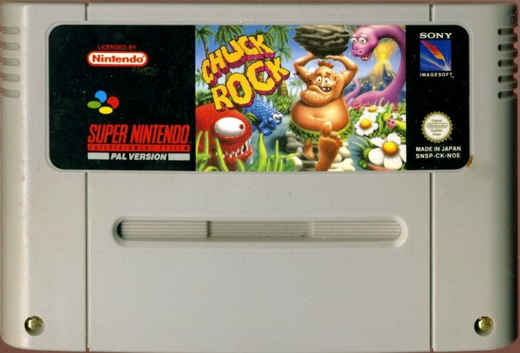 Chuck Rock cover or packaging material - MobyGames