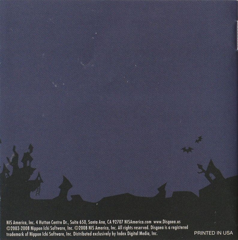 Disgaea DS cover or packaging material - MobyGames