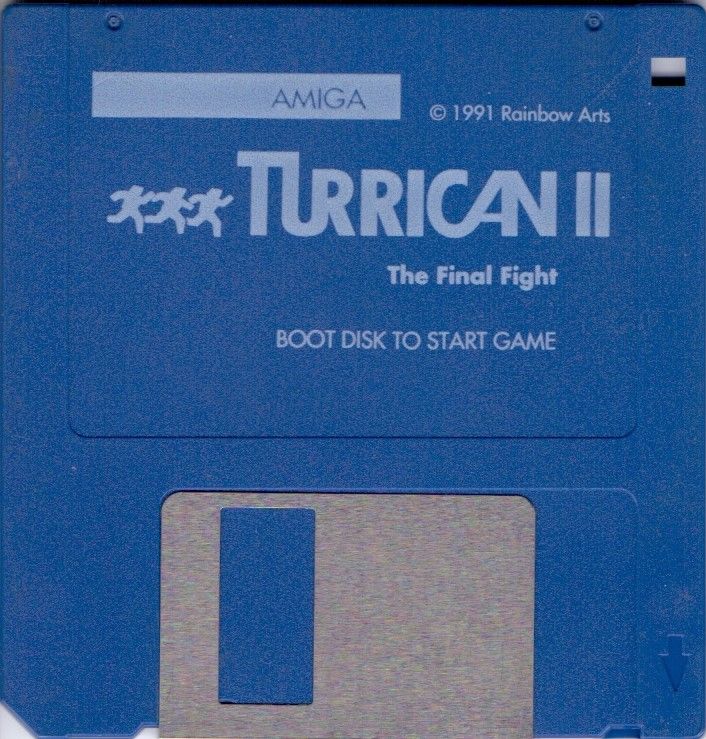 Turrican II: The Final Fight cover or packaging material - MobyGames