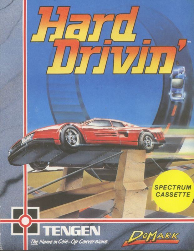 Hard Drivin' cover or packaging material - MobyGames