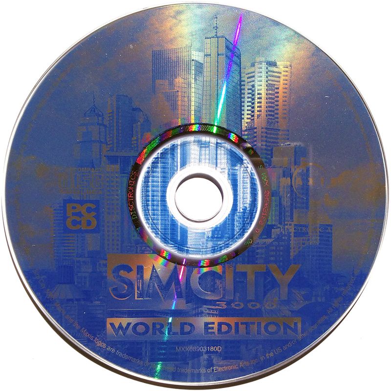SimCity 3000 Unlimited cover or packaging material - MobyGames