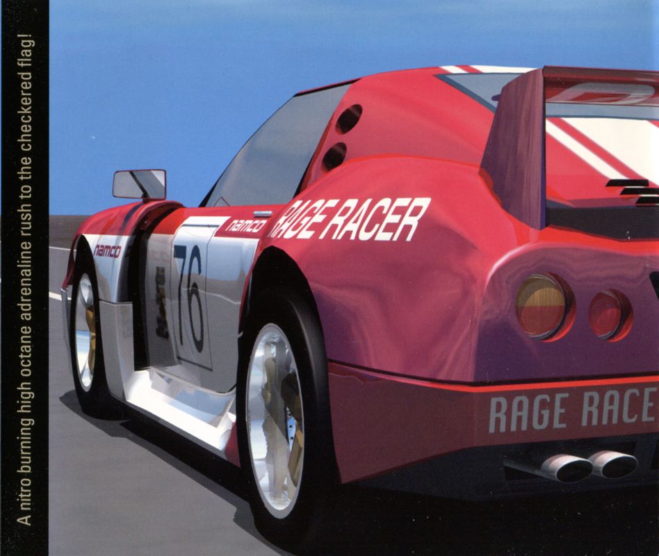 Rage Racer cover or packaging material - MobyGames