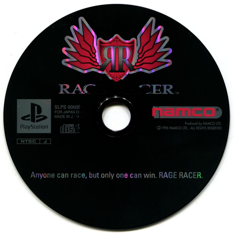Rage Racer cover or packaging material - MobyGames