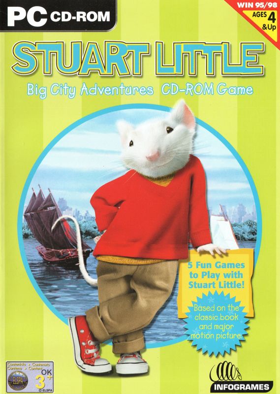 Stuart Little: Big City Adventures cover or packaging material - MobyGames