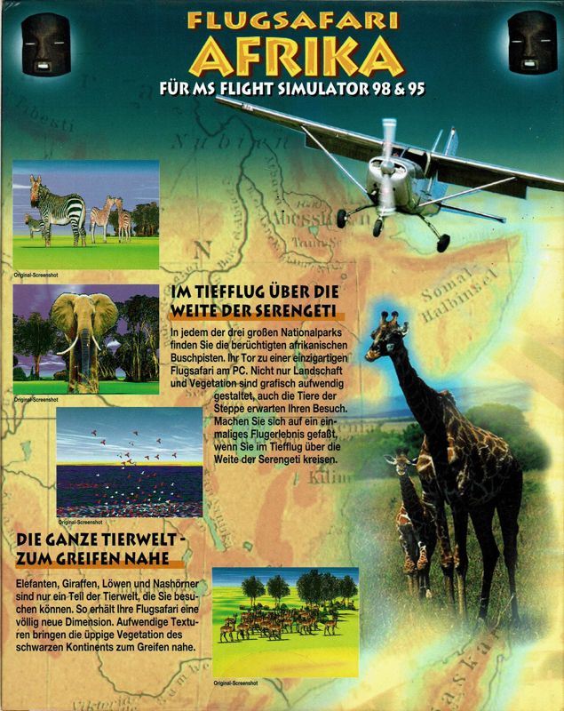 African Safari cover or packaging material - MobyGames