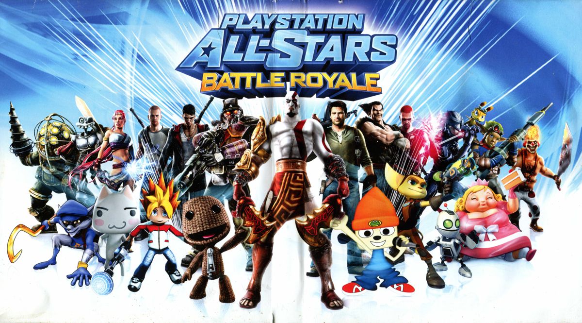 PlayStation All-Stars Battle Royale cover or packaging material - MobyGames