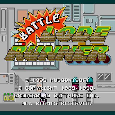Battle Lode Runner cover or packaging material - MobyGames