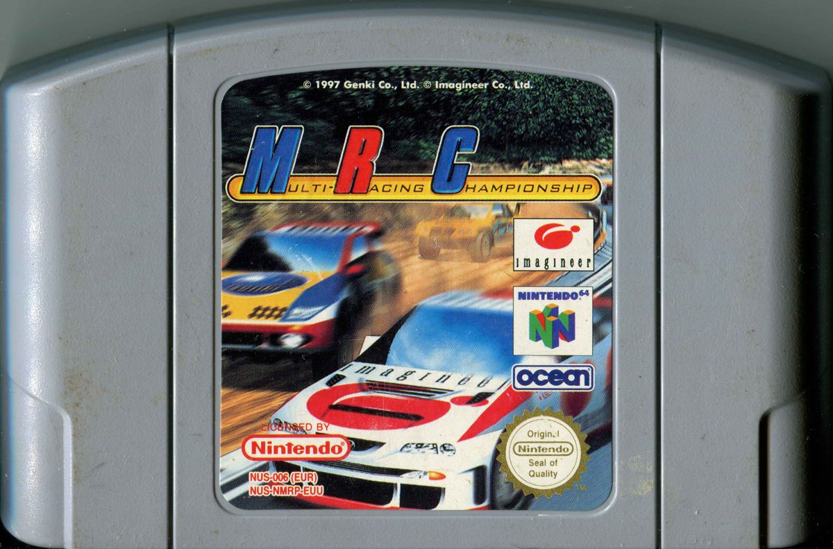 MRC: Multi-Racing Championship cover or packaging material - MobyGames