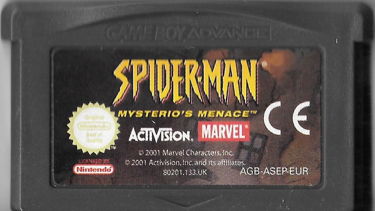 Spider-Man: Mysterio's Menace cover or packaging material - MobyGames