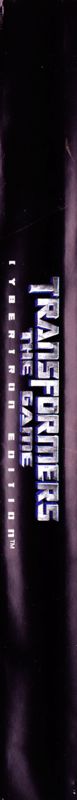 Transformers: The Game (Cybertron Edition) cover or packaging material ...