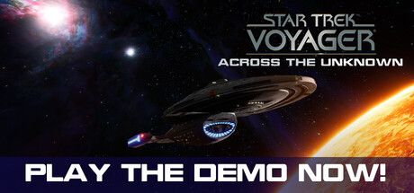 Star Trek: Voyager - Across the Unknown cover or packaging material - MobyGames