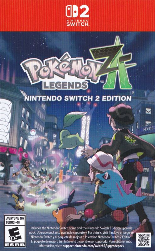 Pokémon Legends: Z-A box covers - MobyGames