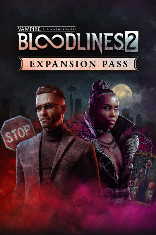 Vampire: The Masquerade - Bloodlines 2: Expansion Pass box covers ...