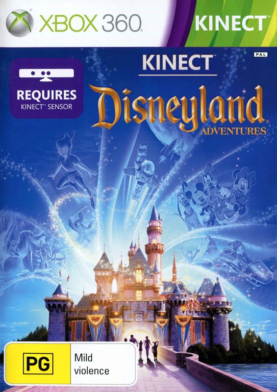Kinect: Disneyland Adventures cover or packaging material - MobyGames