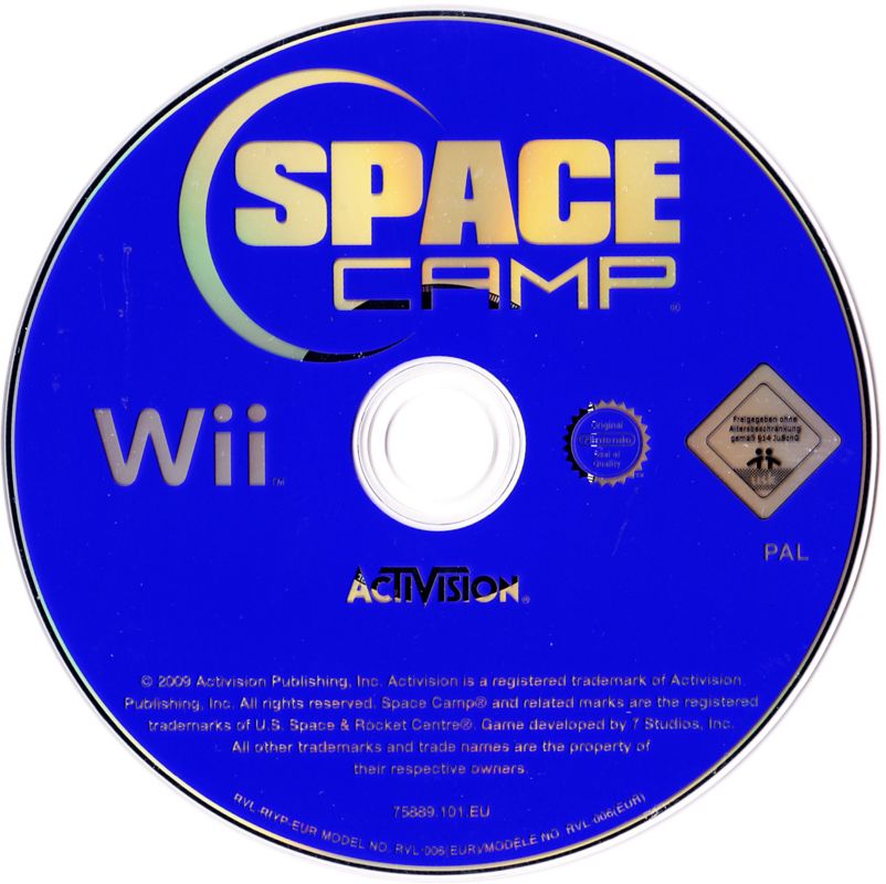 Space Camp cover or packaging material - MobyGames