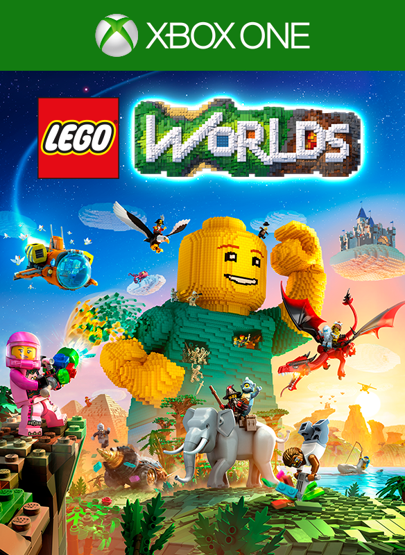 LEGO Worlds cover or packaging material - MobyGames